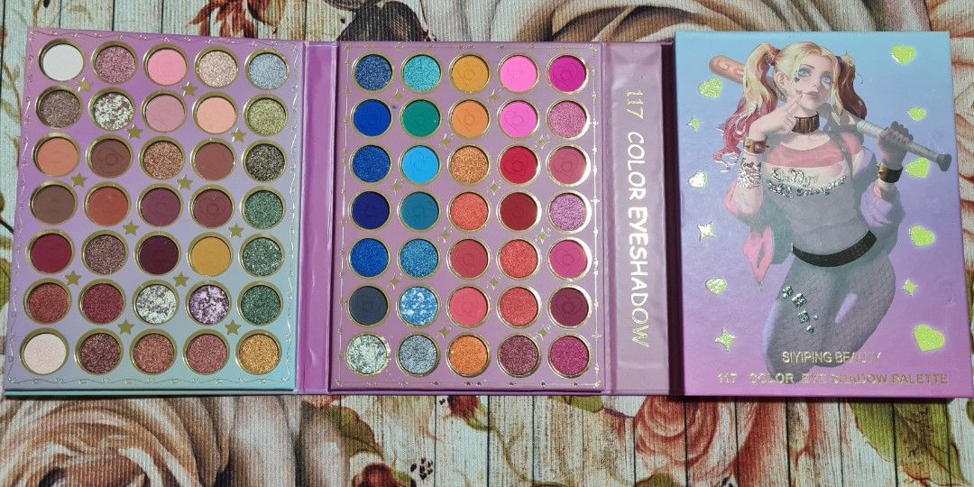 Harley Quinn Eyeshadow Palette, Beauty & Personal Care, Face, Makeup on Carousell