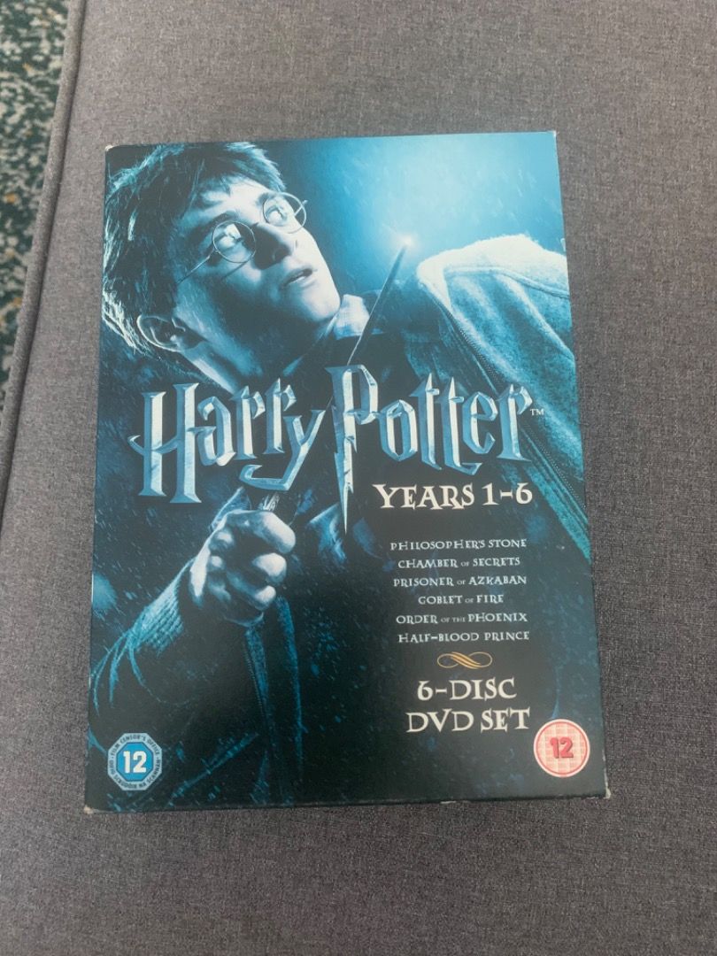 Harry Potter 6 disc dvd set, Hobbies & Toys, Music & Media, CDs & DVDs ...