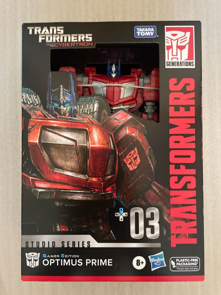 Hasbro - Transfomers Gamer Edition - Optimus Prime (Studio Series ...