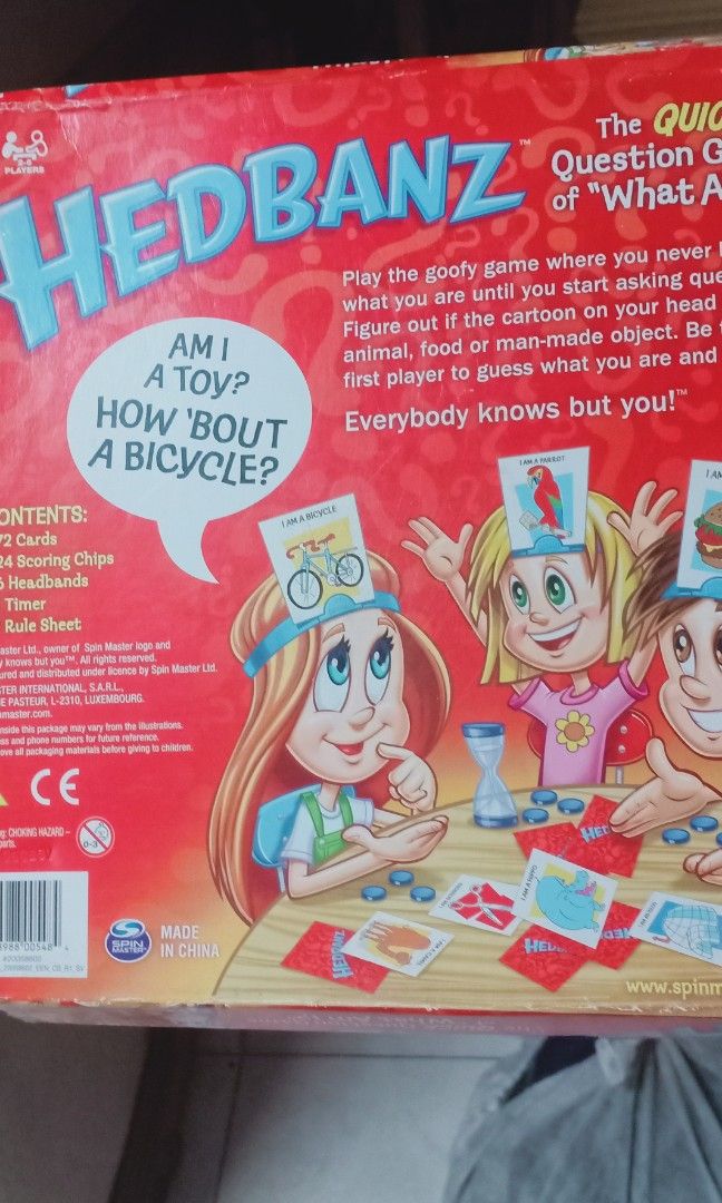 HEADBANDZ (pinoy henyo), Hobbies & Toys, Toys & Games on Carousell