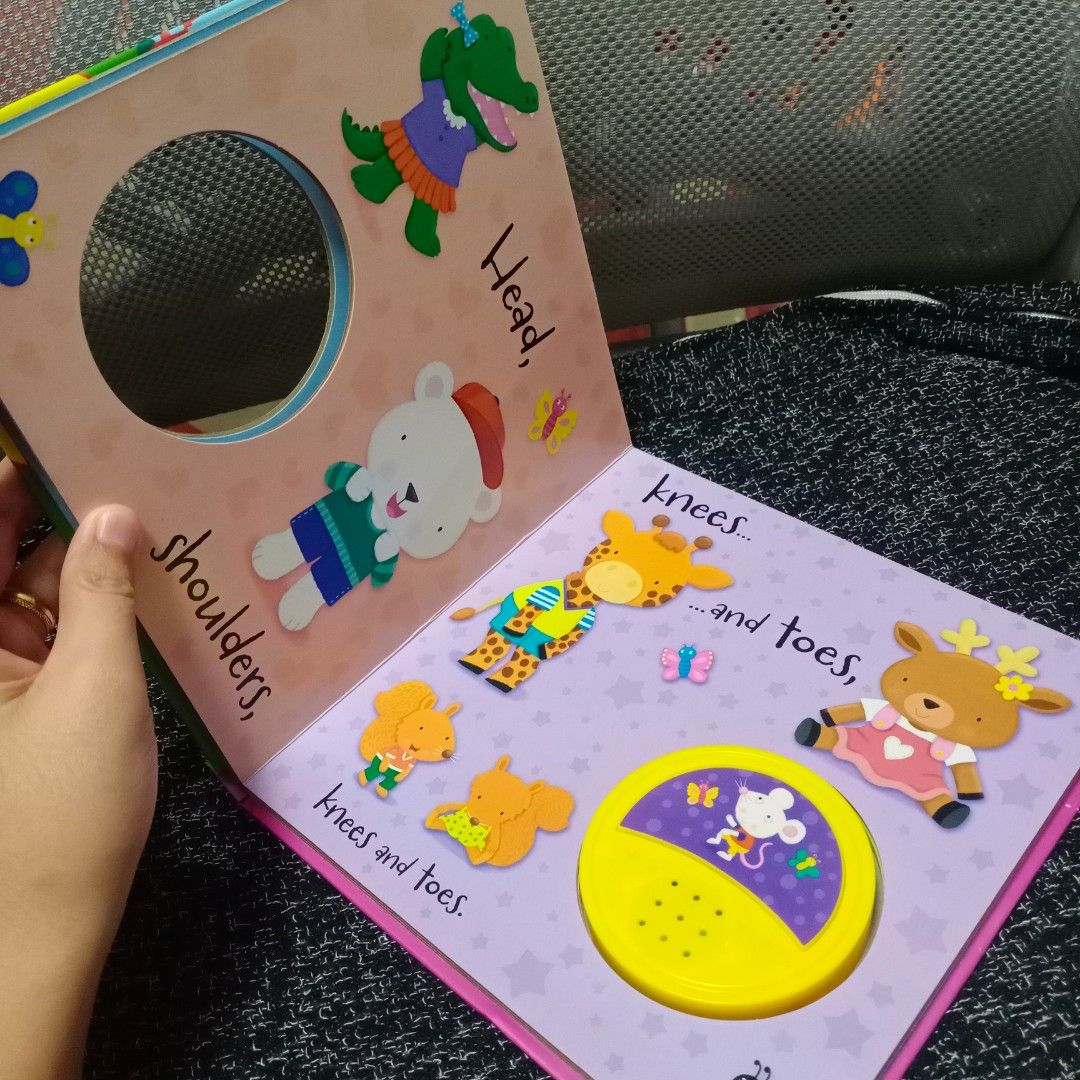Head,Shoulder,Knees and Toes Sound Book on Carousell
