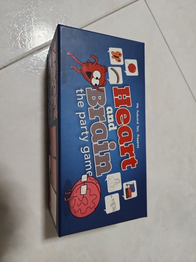 Heart and brain party game, Hobbies & Toys, Toys & Games on Carousell