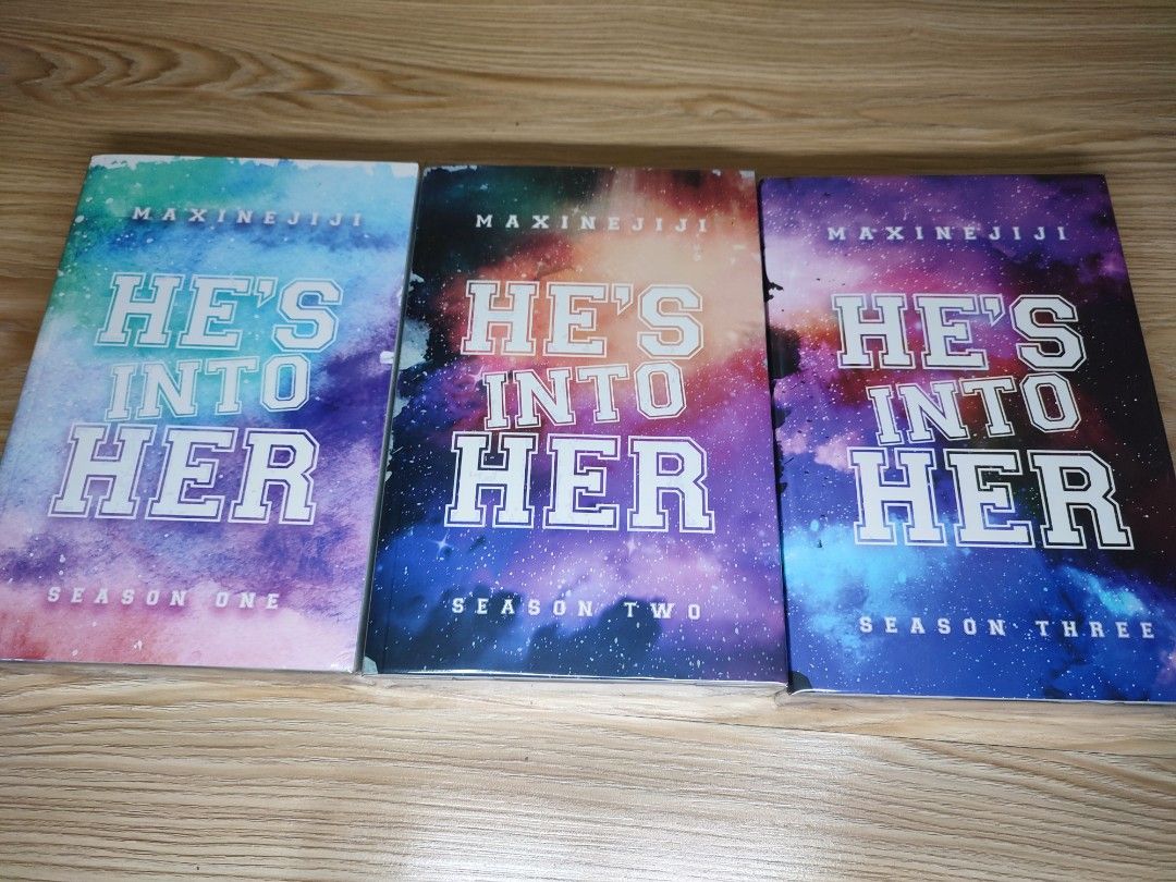 He's into her book set READ DESCRIPTION, Hobbies & Toys, Books ...