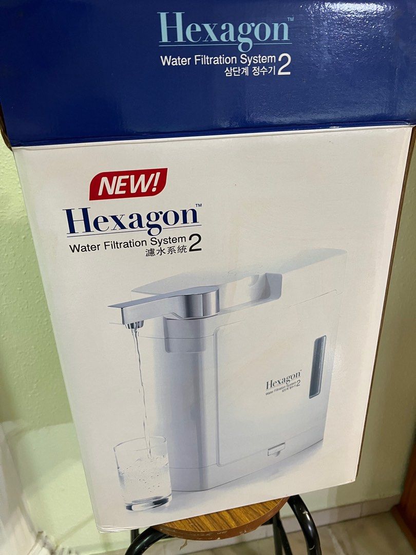 Hexagon Water Filtration System2, TV & Home Appliances, Kitchen ...