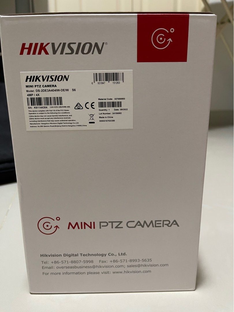 Hikvision mini ptz camera, Furniture & Home Living, Security & Locks ...