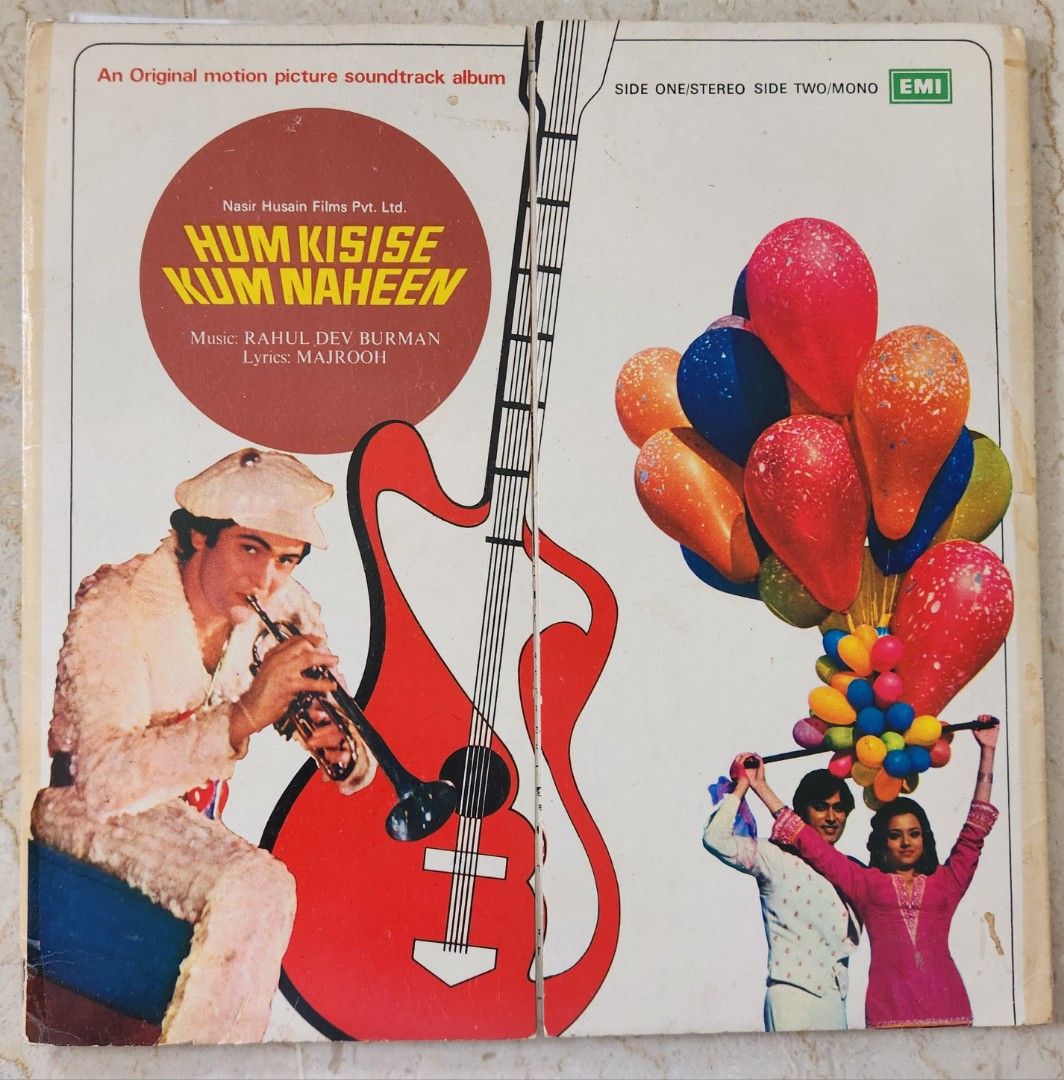 Hindi LP Vinyl Record Bollywood, Hobbies & Toys, Music & Media, Vinyls ...