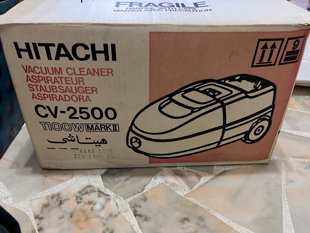 Hitachi Vacuum Cleaner CV2500, TV & Home Appliances, Vacuum Cleaner ...