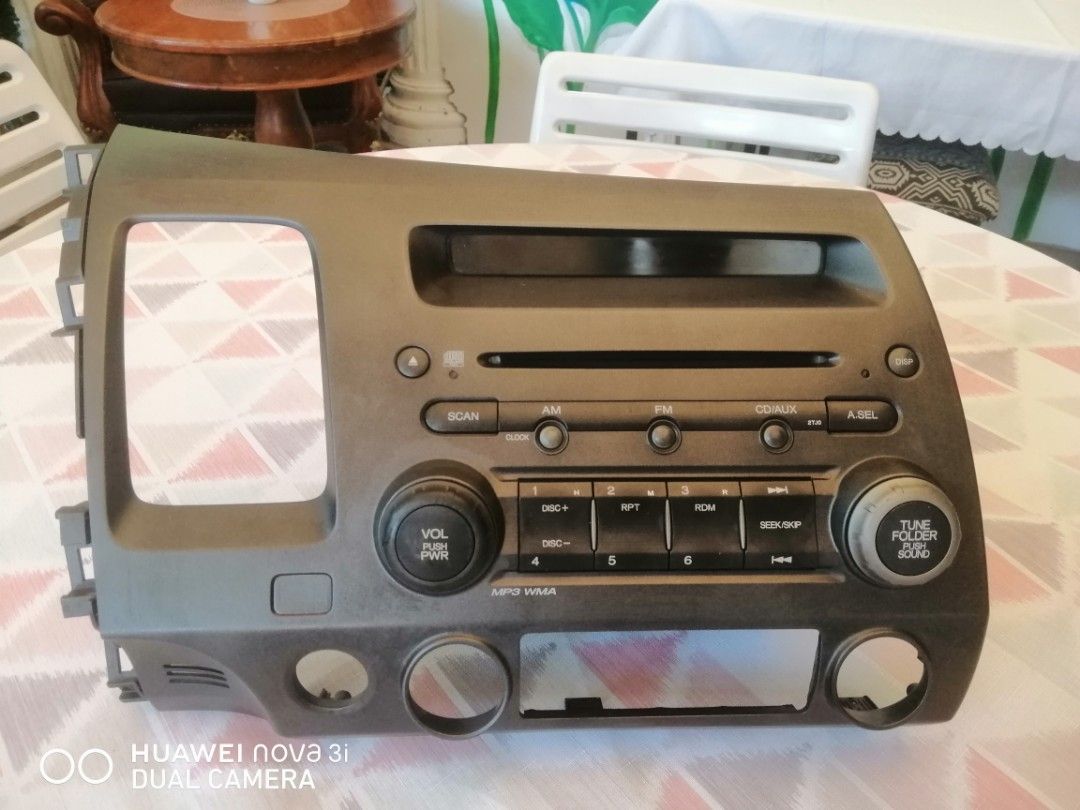 Honda Civic Fd stock radio panel on Carousell