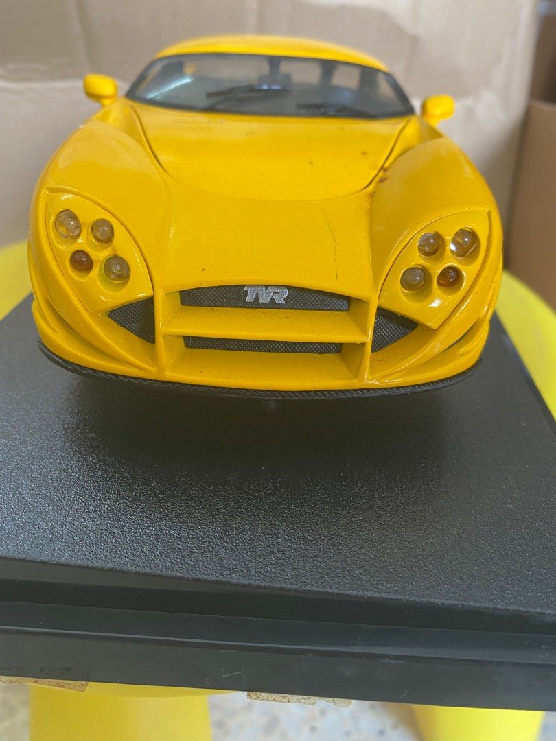Hot Wheels TVR Speed 12 - Yellow (1:18 scale), Hobbies & Toys, Toys ...