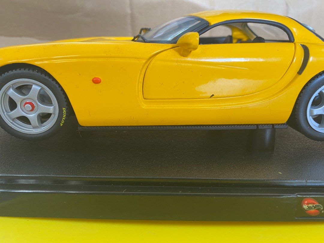 Hot Wheels TVR Speed 12 - Yellow (1:18 scale), Hobbies & Toys, Toys ...