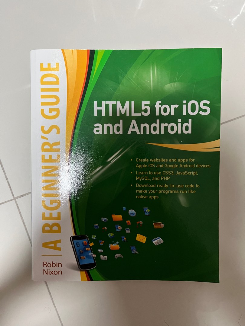 HTML5 for iOS and Android, Hobbies & Toys, Books & Magazines, Textbooks on Carousell