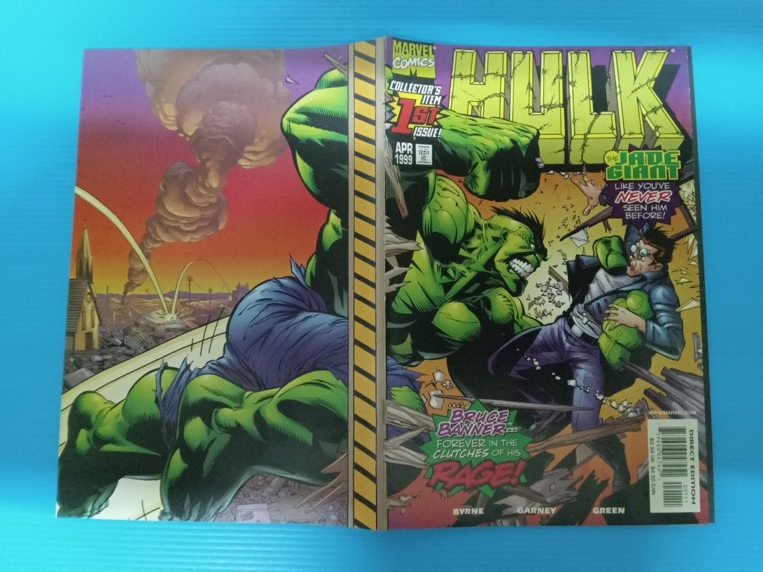 Hulk #1 ( Ron Garney - Cover Art ) Marvel Comics, Hobbies & Toys, Books ...