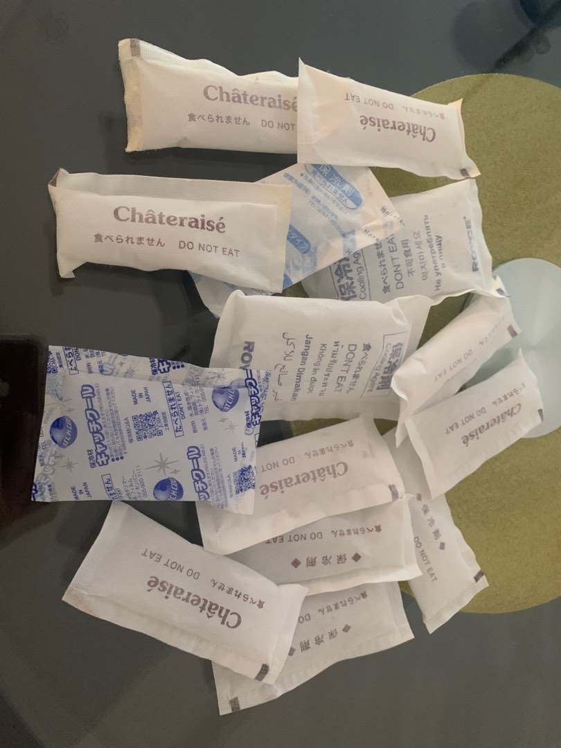 Ice packs Free, Food & Drinks, Chilled & Frozen Food on Carousell