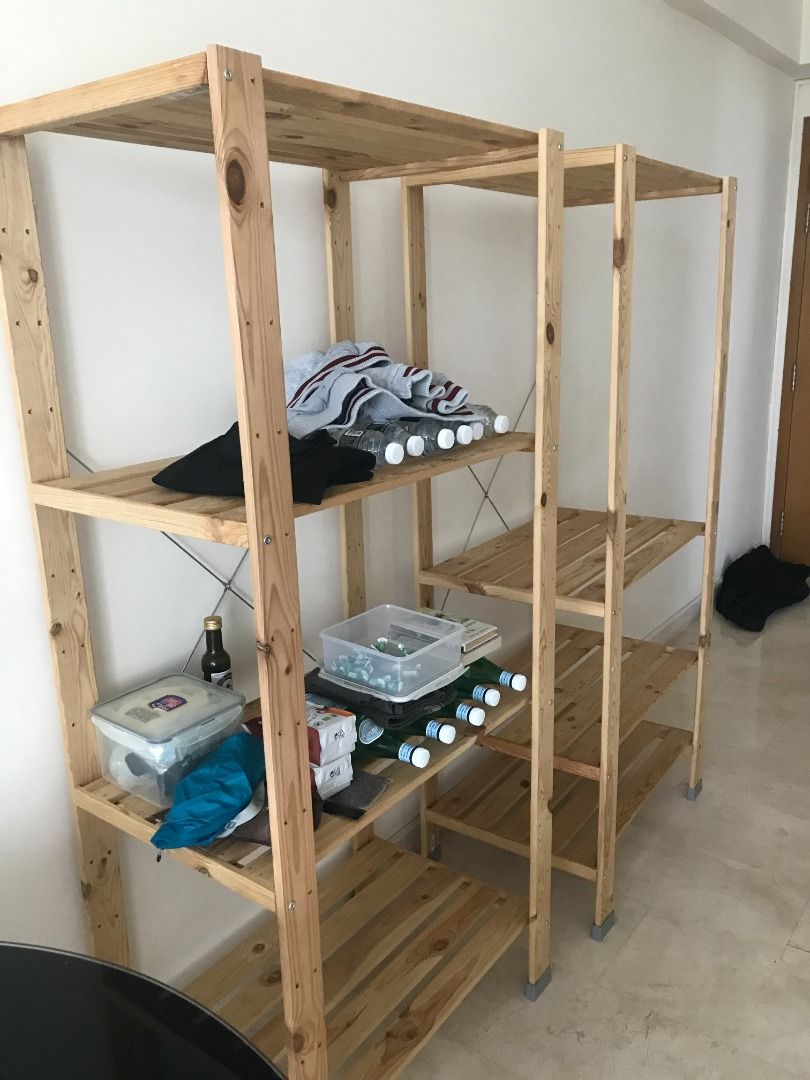 IKEA Hejne storage shelves, Furniture & Home Living, Furniture, Shelves ...