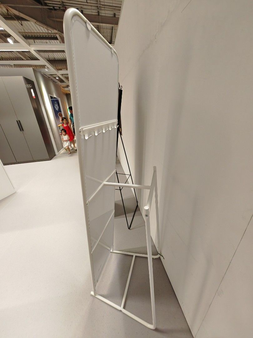 IKEA Knapper Standing Mirror 48x160cm white, Furniture & Home Living ...