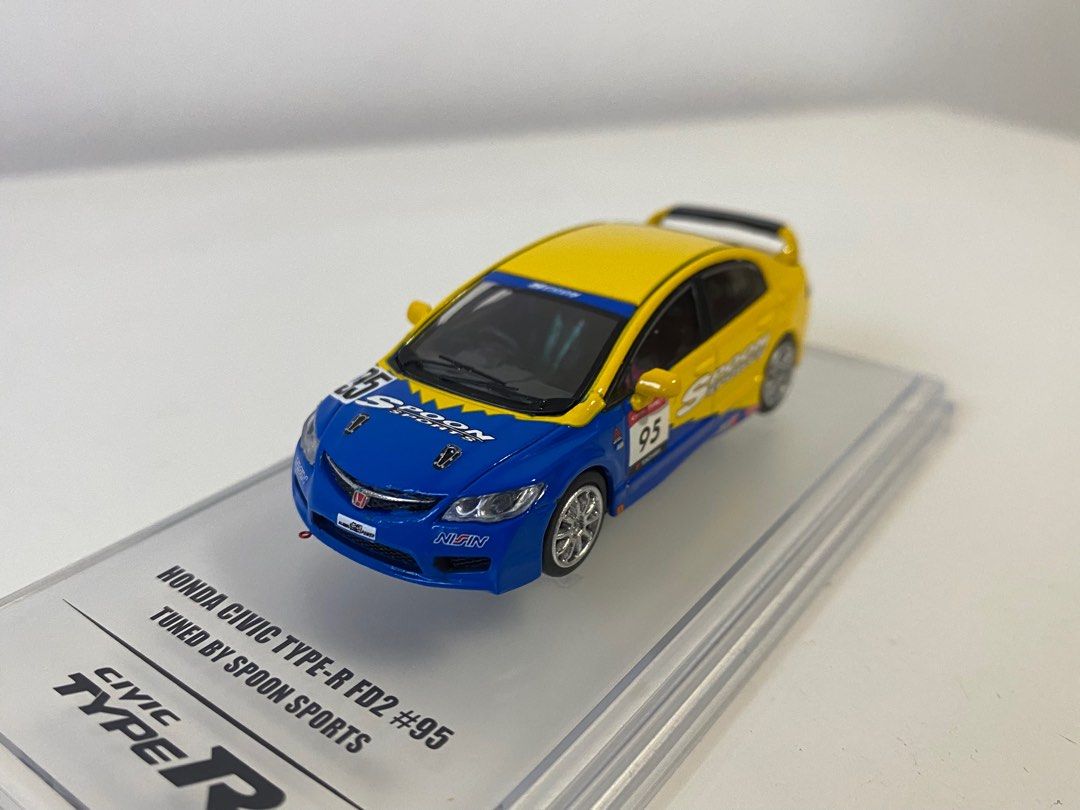 Inno64 1/64 Spoon Sports Honda Civic FD2R, Hobbies & Toys, Toys & Games ...