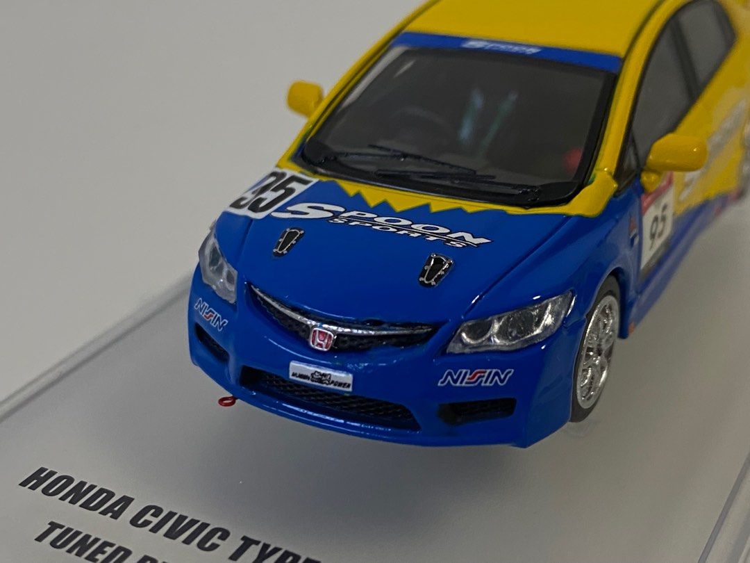 Inno64 1/64 Spoon Sports Honda Civic FD2R, Hobbies & Toys, Toys & Games ...