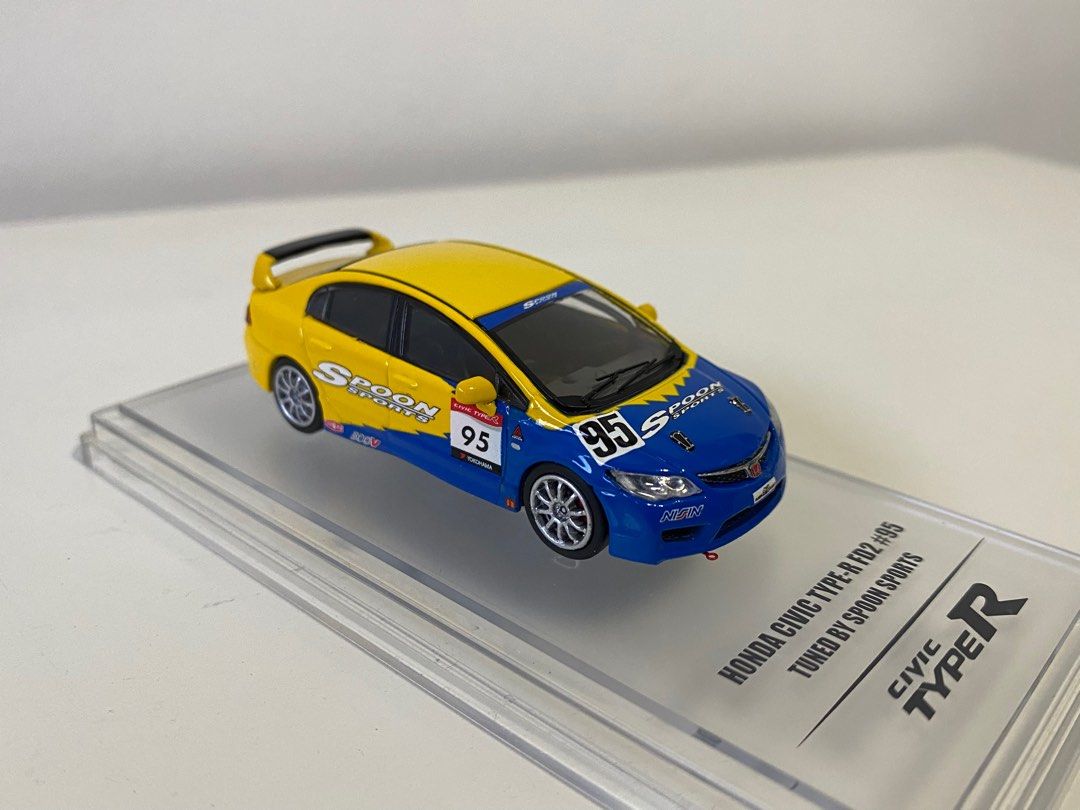 Inno64 1/64 Spoon Sports Honda Civic FD2R, Hobbies & Toys, Toys & Games ...