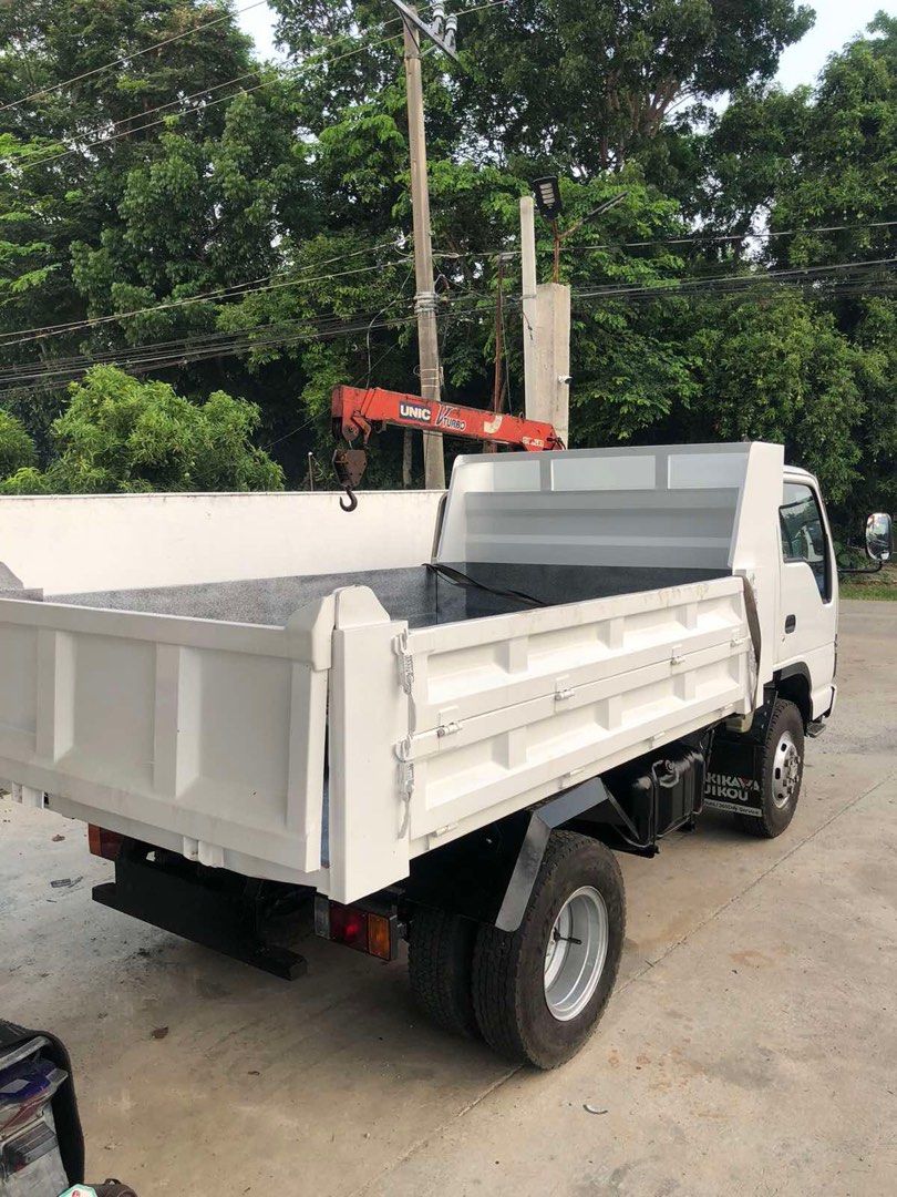 Isuzu Elf 4x4 Dump truck, Special Vehicles, Heavy Vehicles on Carousell