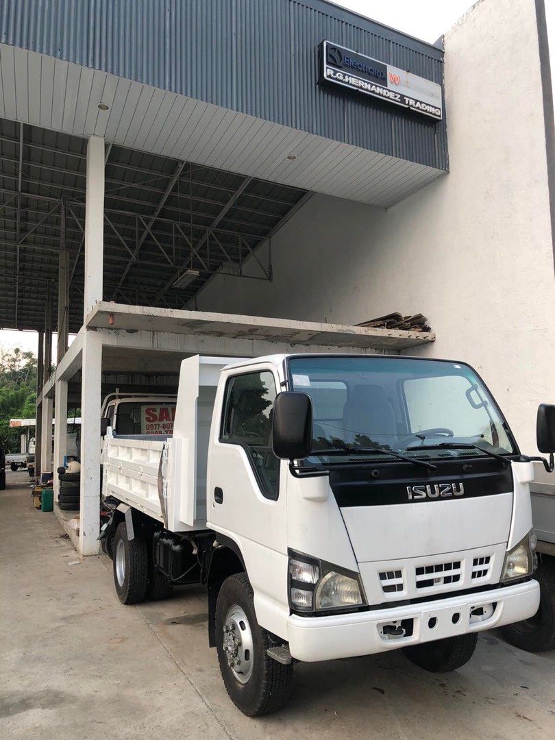 Isuzu Elf 4x4 Dump truck, Special Vehicles, Heavy Vehicles on Carousell