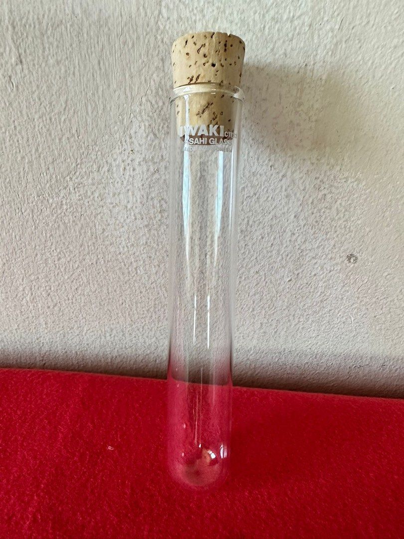 Iwaki glass boiling tube / test tube, Hobbies & Toys, Stationery ...