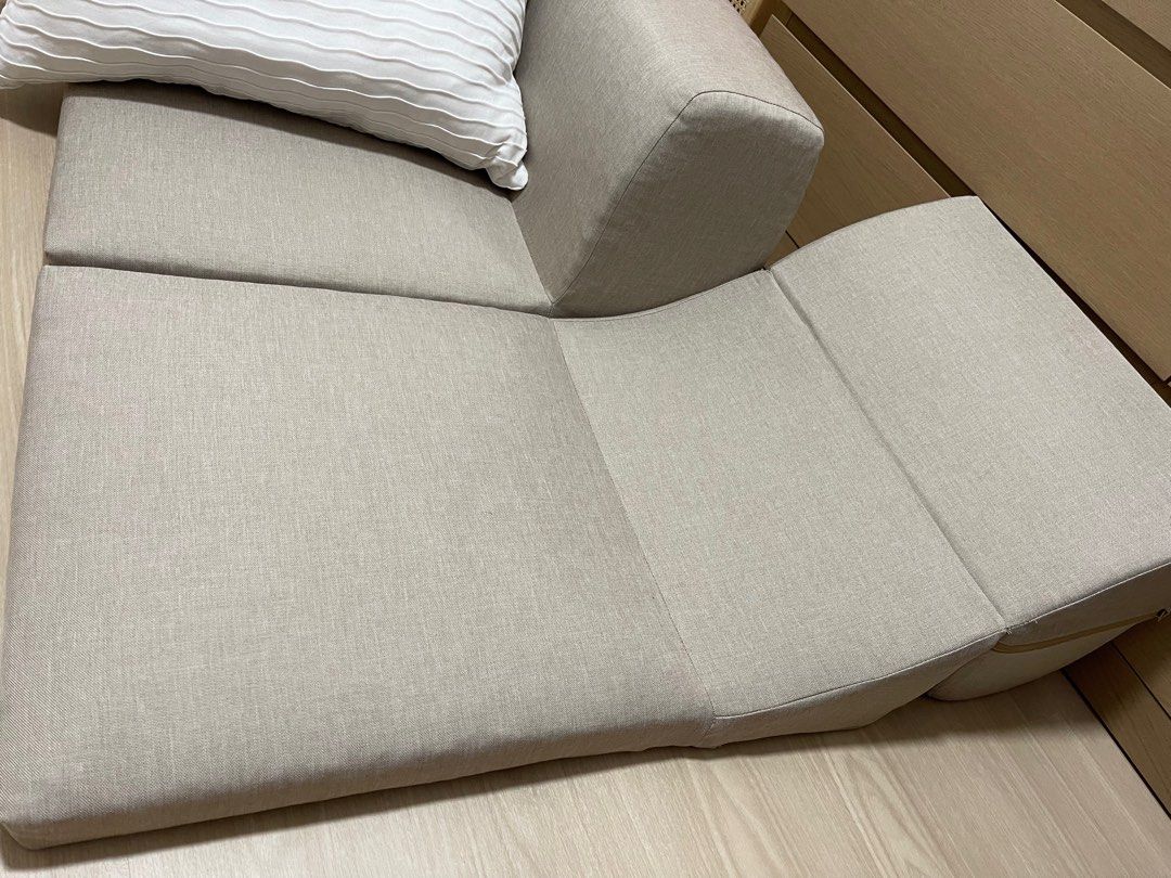 Japan modular floor sofa (2-pc: corner + single module), Furniture ...