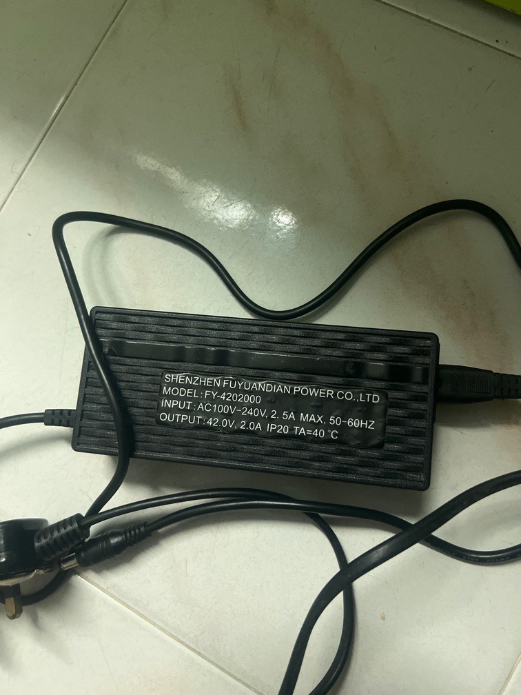 jimove mc stock charger, Sports Equipment, PMDs, E-Scooters & E-Bikes ...