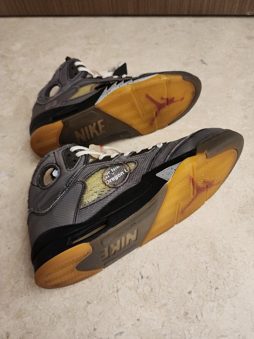 Jordan 5 Retro Off-White Muslin, Men's Fashion, Footwear, Sneakers on ...