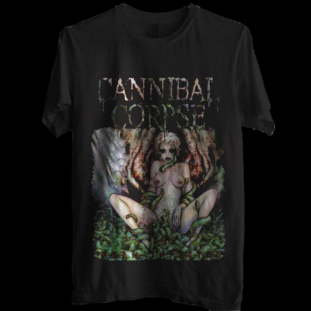 Jual Kaos Distro Pria Band Musik Rock Metal Canibal corpse, Fesyen Pria ...