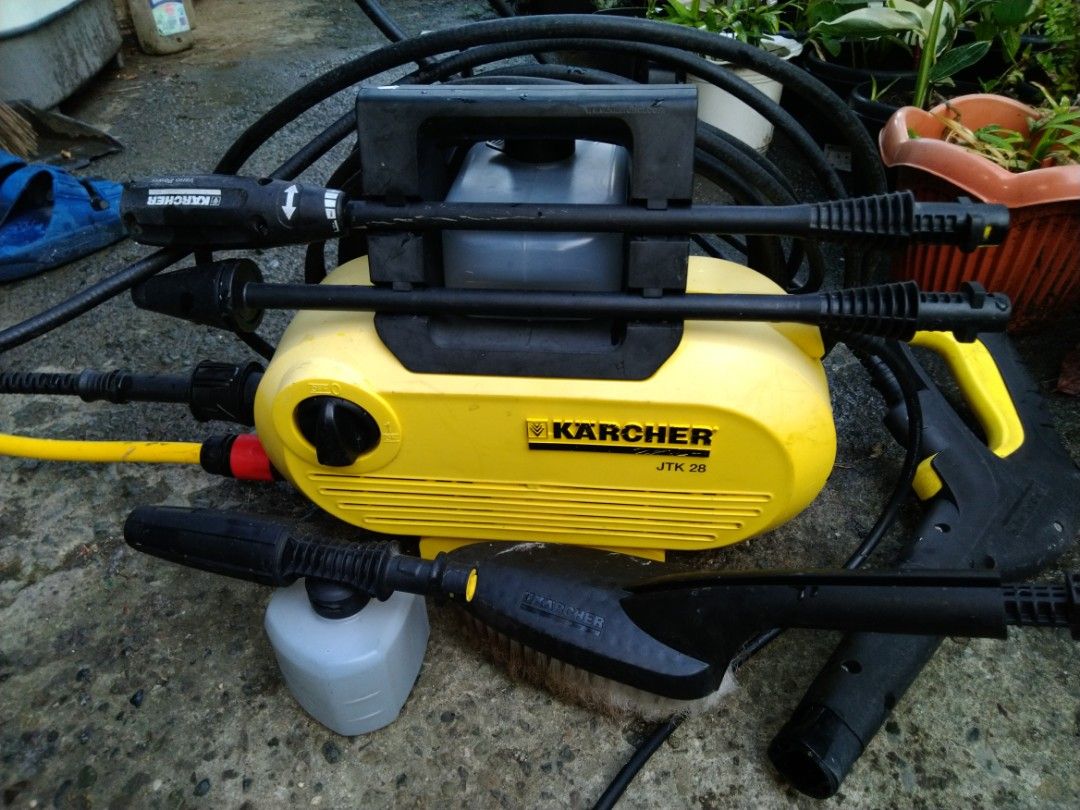 Karcher JTK 28 - Heavy Duty Pressure Washer - Made In Germany - 110v, Furniture & Home Living ...