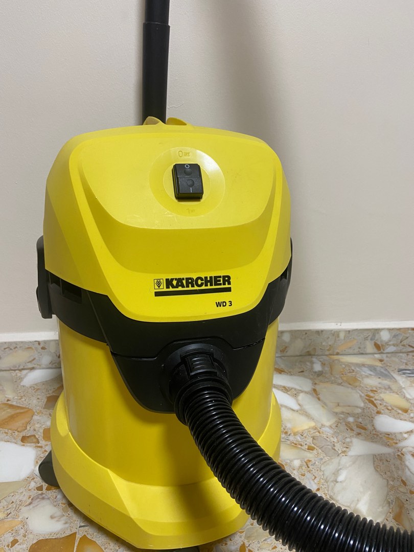 KARCHER WD3 WET/DRY VACUUM CLEANER (1000W), TV & Home Appliances, Vacuum Cleaner & Housekeeping ...