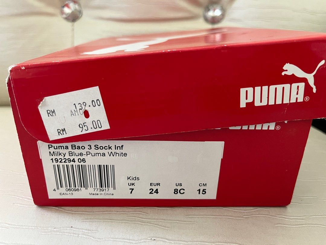 Kasut Puma, Babies & Kids, Babies & Kids Fashion on Carousell