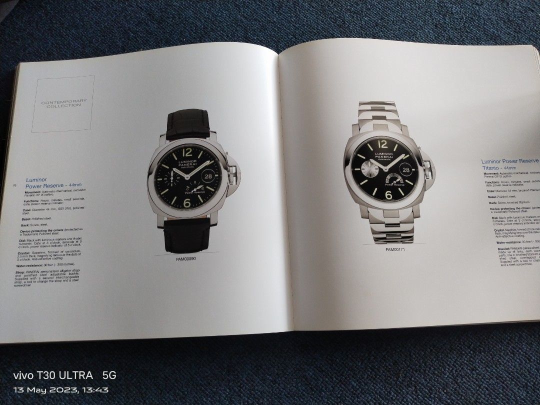 katalog jam panerai, Hobbies & Toys, Books & Magazines, Magazines on ...