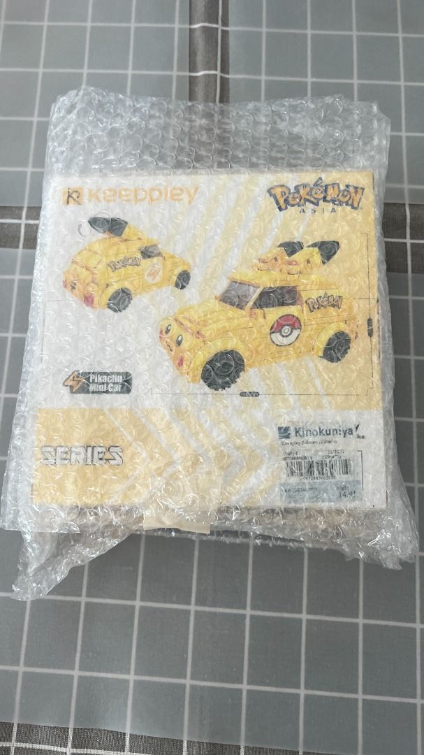 Keeppley Pokemon Pikachu Cars, Cart and Bus Set, Hobbies & Toys, Toys ...