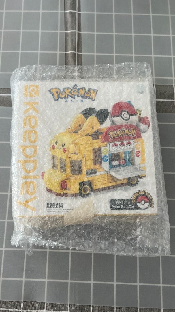 Keeppley Pokemon Pikachu Cars, Cart and Bus Set, Hobbies & Toys, Toys ...