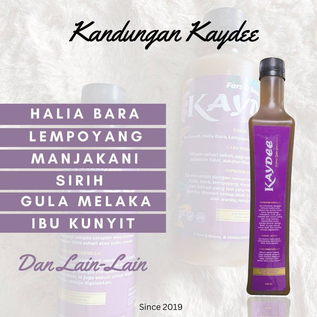 Kembali Dara / Kaydee, Beauty & Personal Care, Bath & Body, Body Care on Carousell