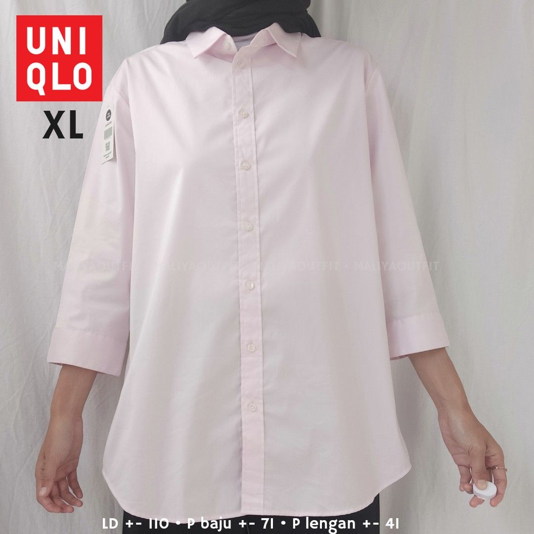 Kemeja uniqlo warna soft pink, Fesyen Wanita, Pakaian Wanita, Atasan di ... Kemeja uniqlo warna soft pink, Fesyen Wanita, Pakaian Wanita, Atasan di ...