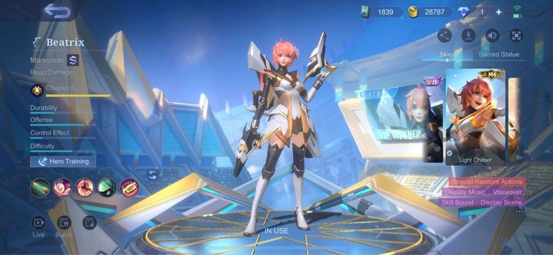 KOF CHOU, LIGHT CHASER BEATRIX, GRIMLOCK ROGER, M-WORLD LING AND SOUL ...