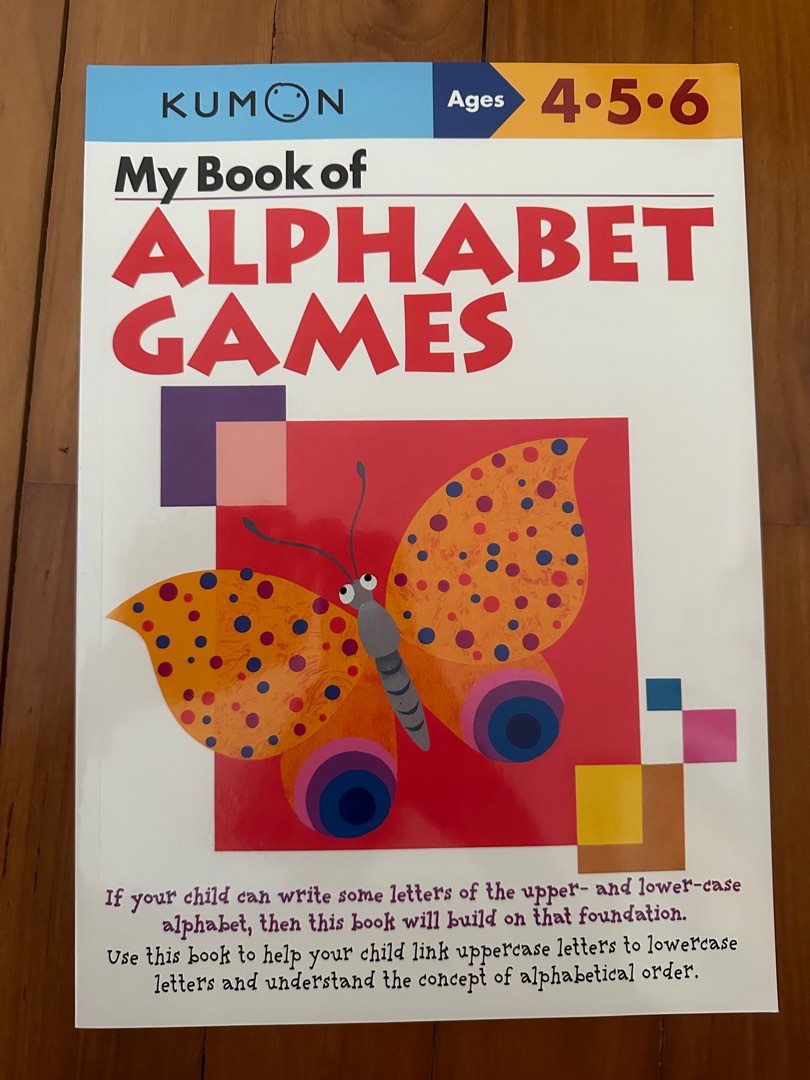 Kumon My Book of Alphabet Games, Hobbies & Toys, Books & Magazines ...