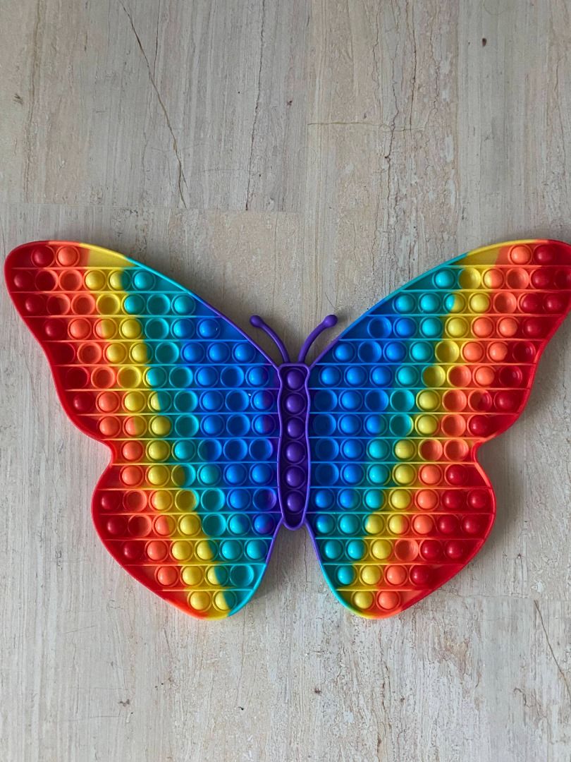 Large Butterfly Pop It, Hobbies & Toys, Toys & Games on Carousell