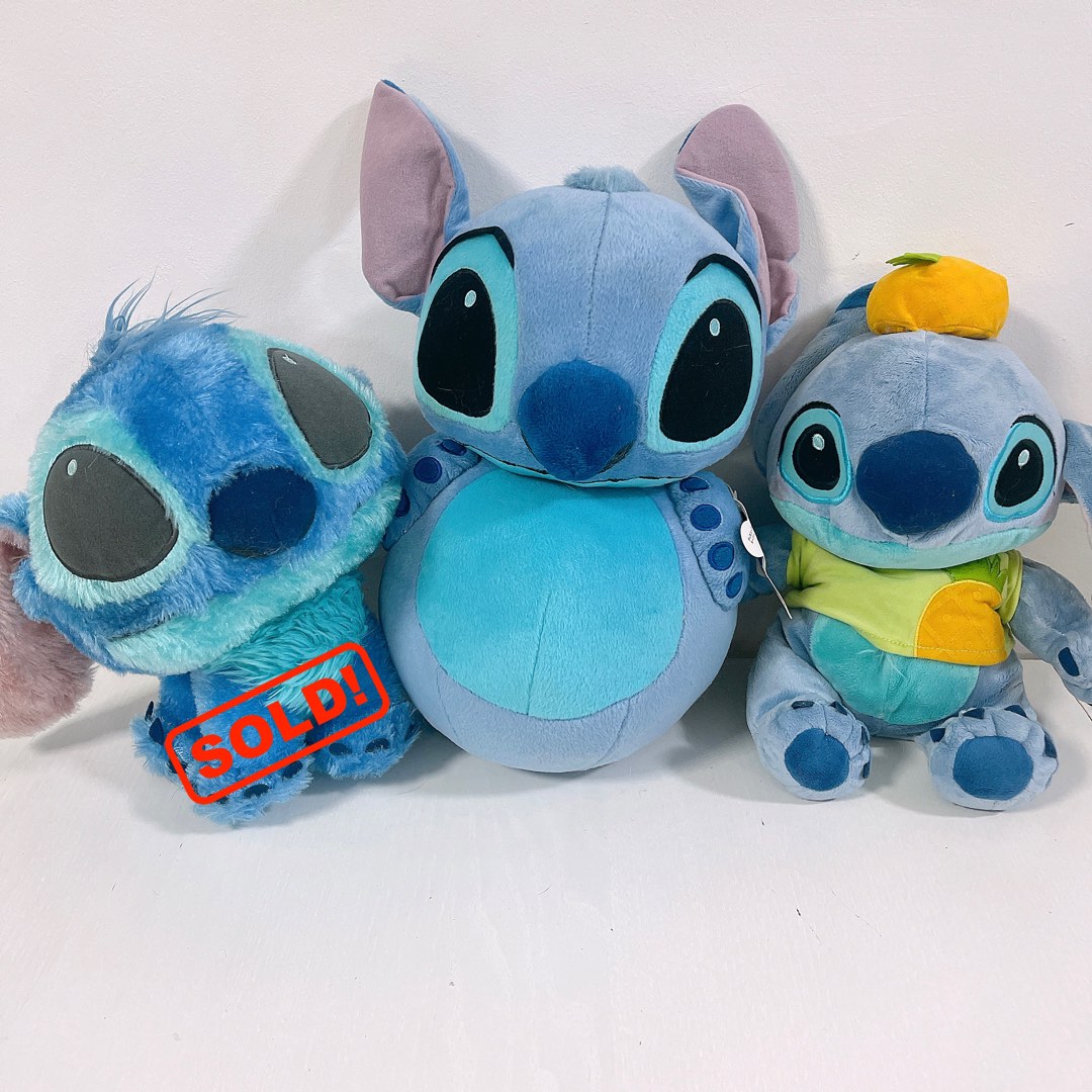 Large Size Disney Lilo and Stitch Soft Toy Plush Doll - Sega Game Prize ...