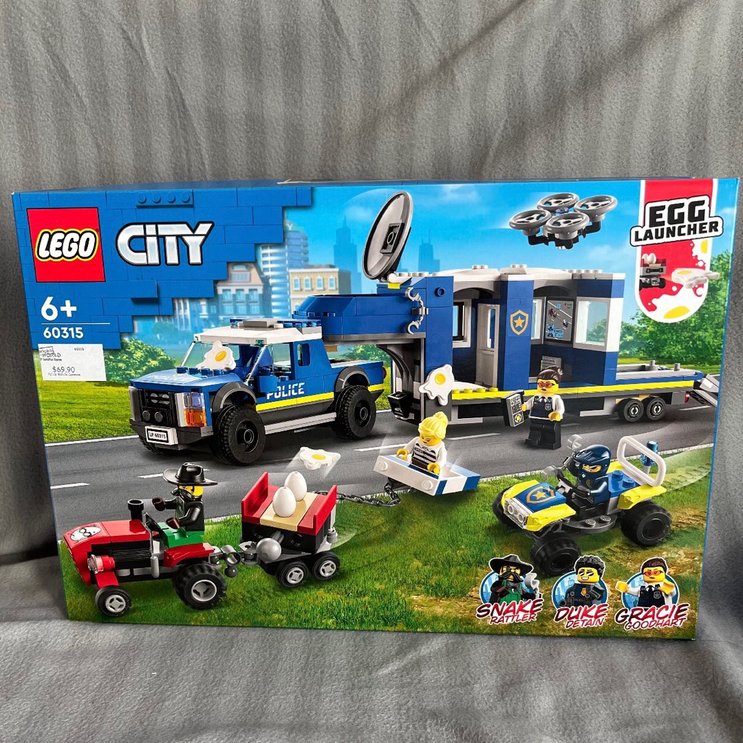 Lego 60315 Police Mobile Common, Hobbies & Toys, Toys & Games on Carousell