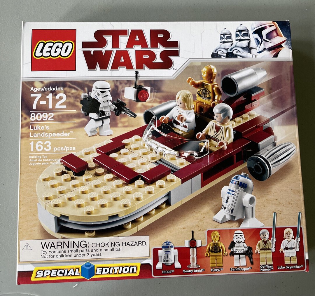 Lego 8092 special edition Luke landspeeder, Hobbies & Toys, Toys ...