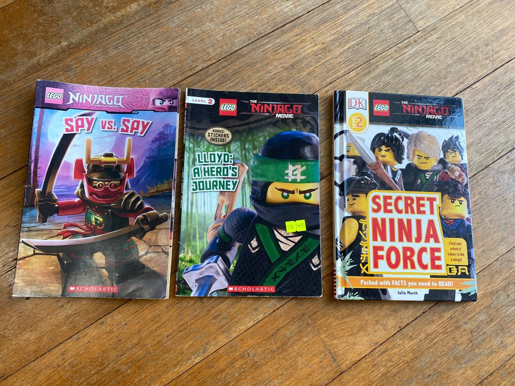 Lego ninjago book set, Hobbies & Toys, Books & Magazines, Children's ...