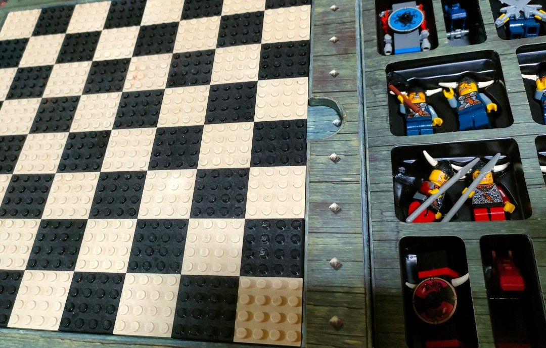 Lego Vikings Set #G577 Vikings Chess Set RETIRED SET, Hobbies & Toys ...