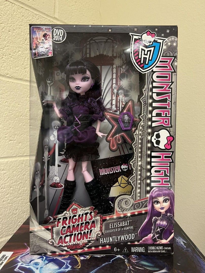 Lf: Monster High Frights Camera Action! ELISSABAT Hauntlywood Doll ...