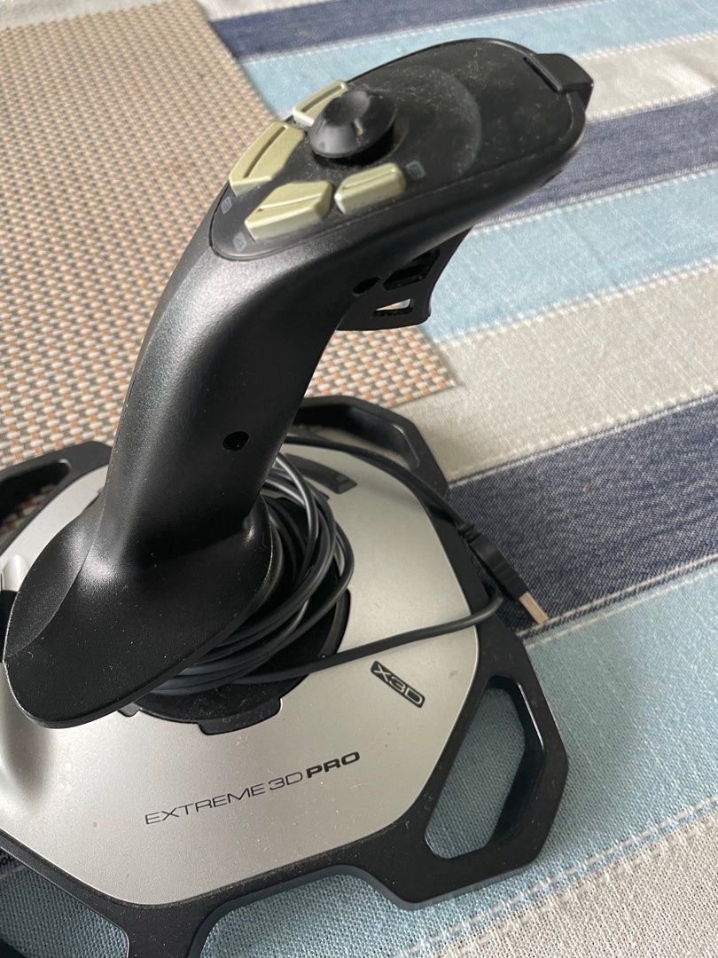 Logitech Extreme 3D Pro Joystick Gaming Controller, Video Gaming ...