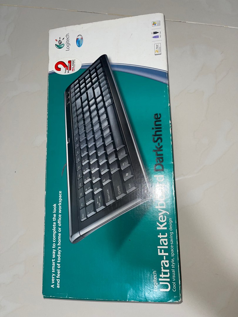 Logitech wire key board, Computers & Tech, Parts & Accessories ...