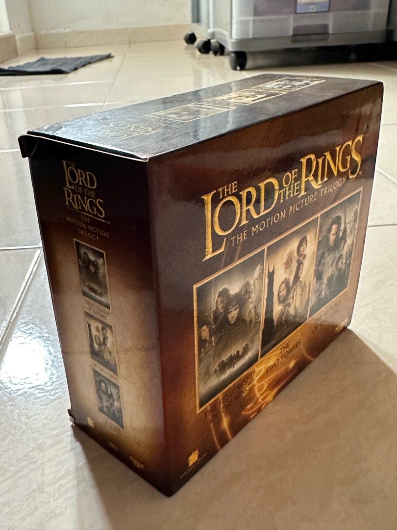 Lord of the Rings Complete Trilogy Collection VCD with Booklet, Hobbies ...