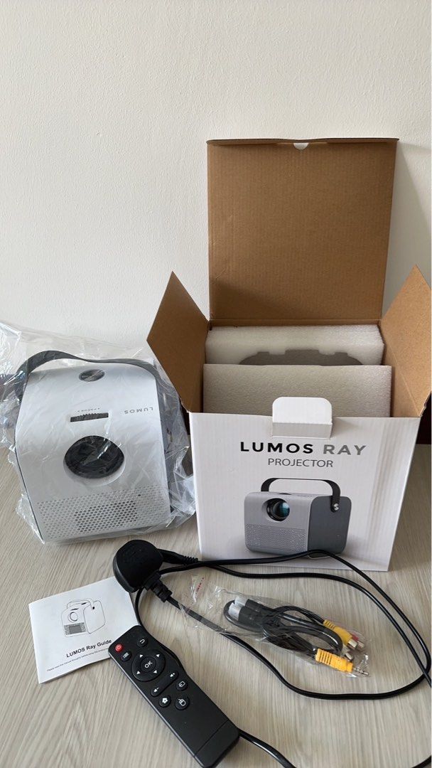 Lumos Ray Smart Projector, TV & Home Appliances, TV & Entertainment ...